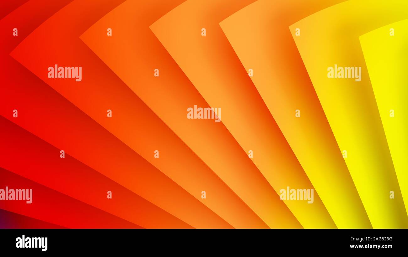 Orange background with a palette. 3d rendering, 3d illustration Stock ...