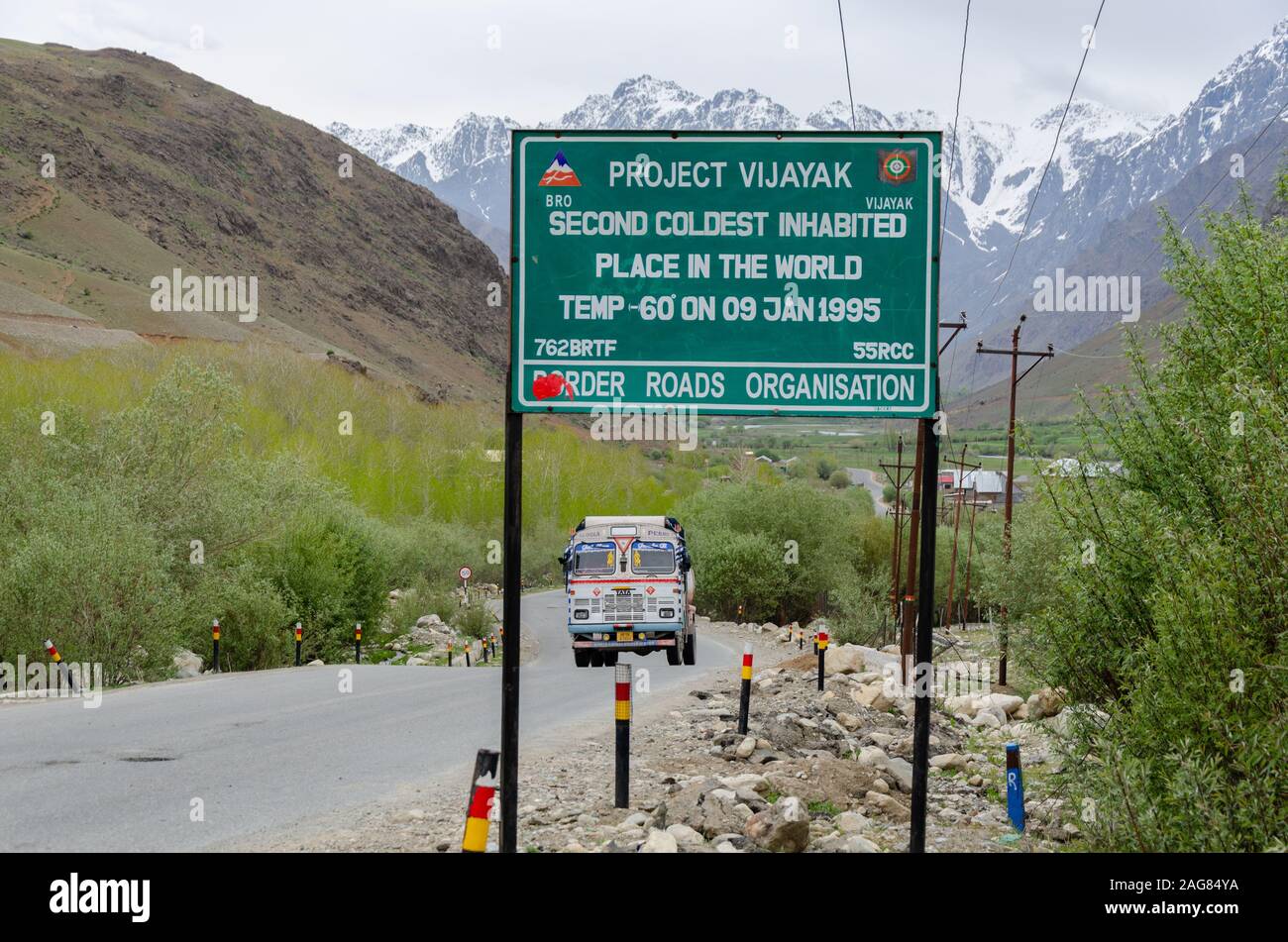 Board about the world record for second coldest place in world set by ...