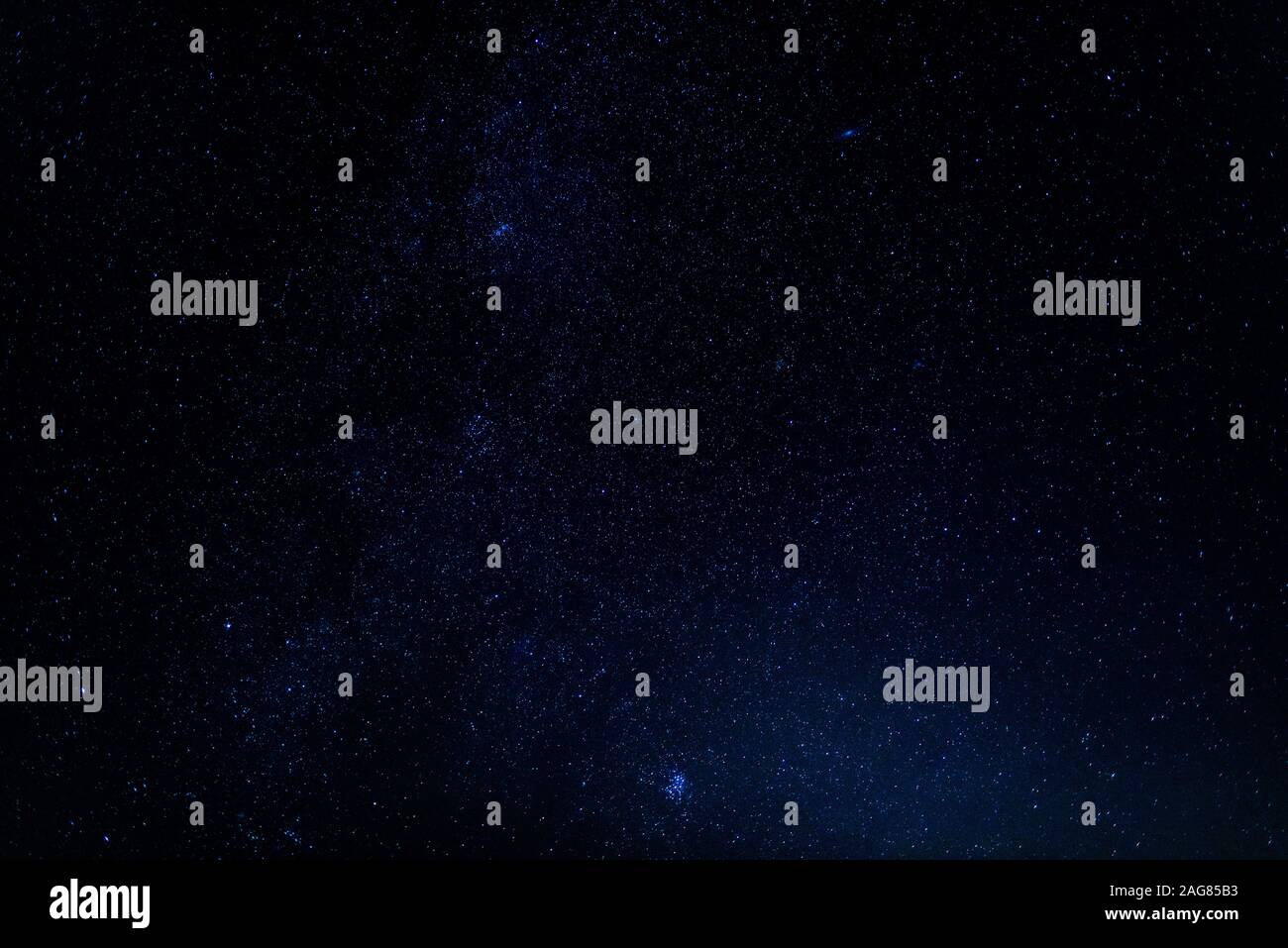 Breathtaking view of the beautiful stars in the night sky Stock Photo ...