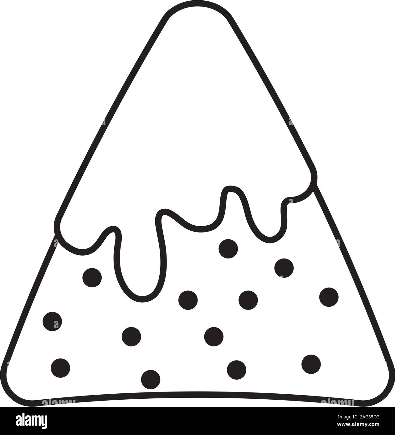 Mexican nacho design, Mexico culture tourism landmark latin and party ...
