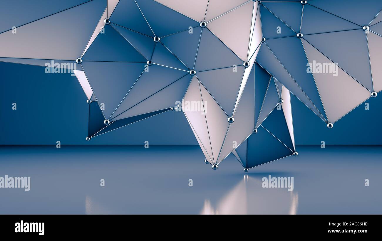 Crystal structure background. 3d rendering, 3d illustration Stock Photo ...