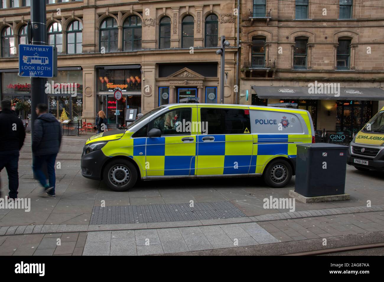 Manchester police car hi-res stock photography and images - Alamy