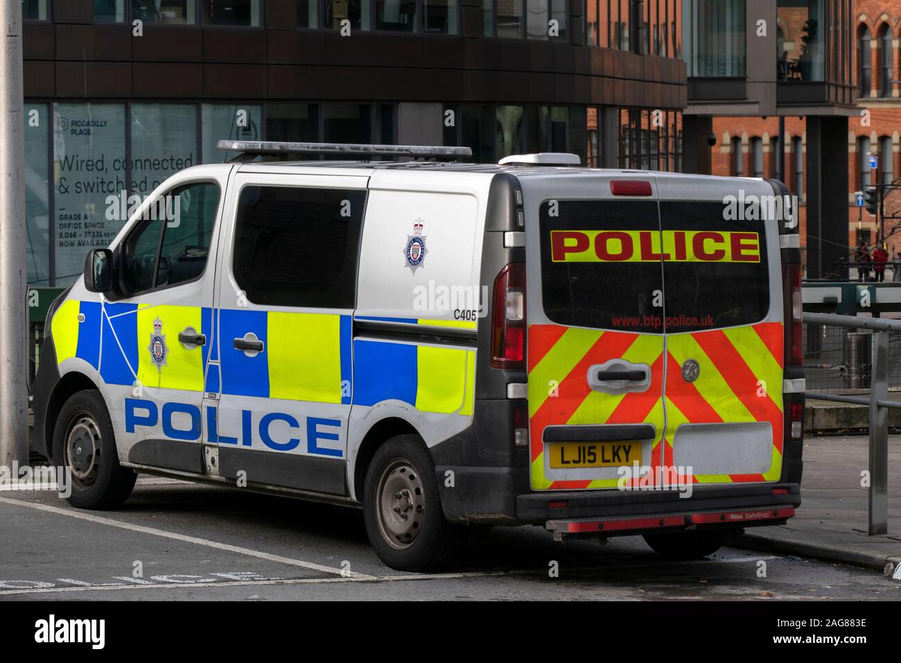 Manchester police car hi-res stock photography and images - Alamy