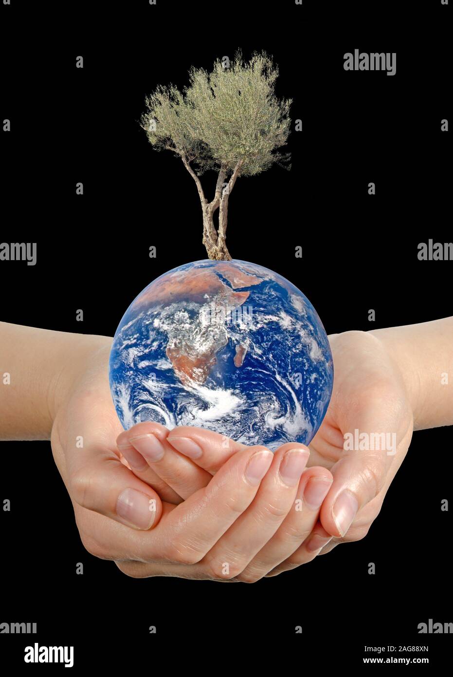 Gift of Earth.Elements of this image furnished by NASA Stock Photo - Alamy