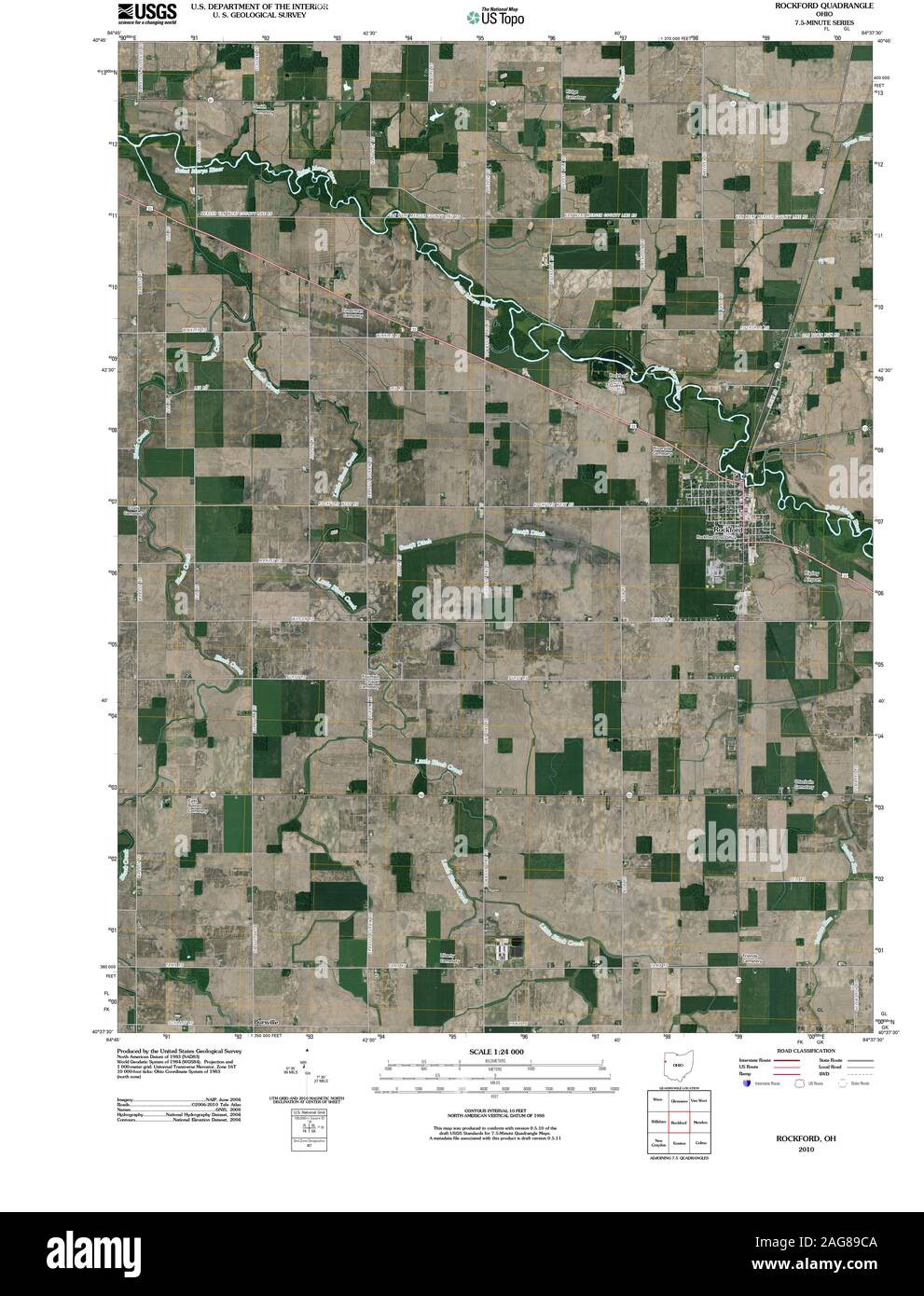 Rockford map hi-res stock photography and images - Alamy