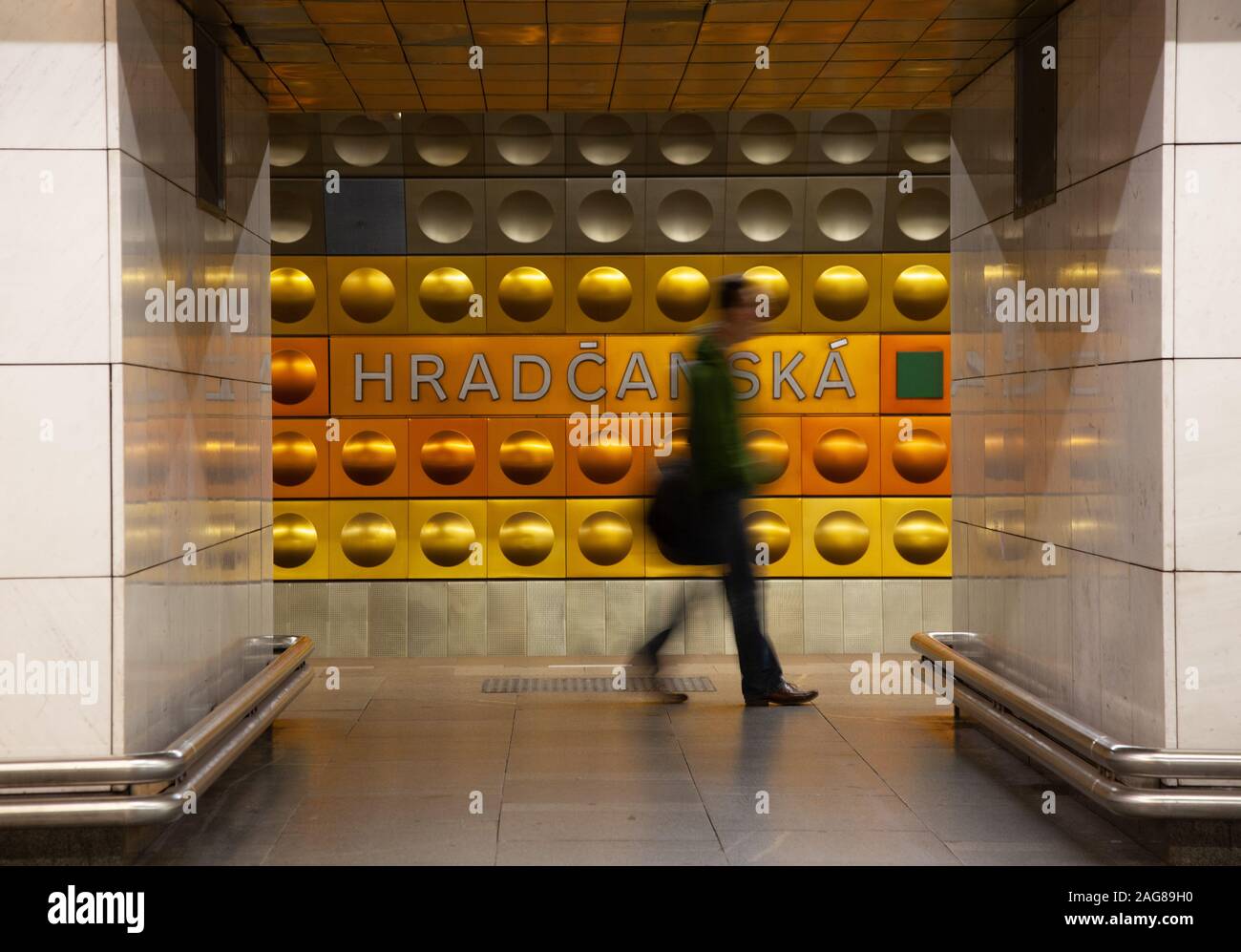 Muzeum station of the prague metro hi-res stock photography and images ...