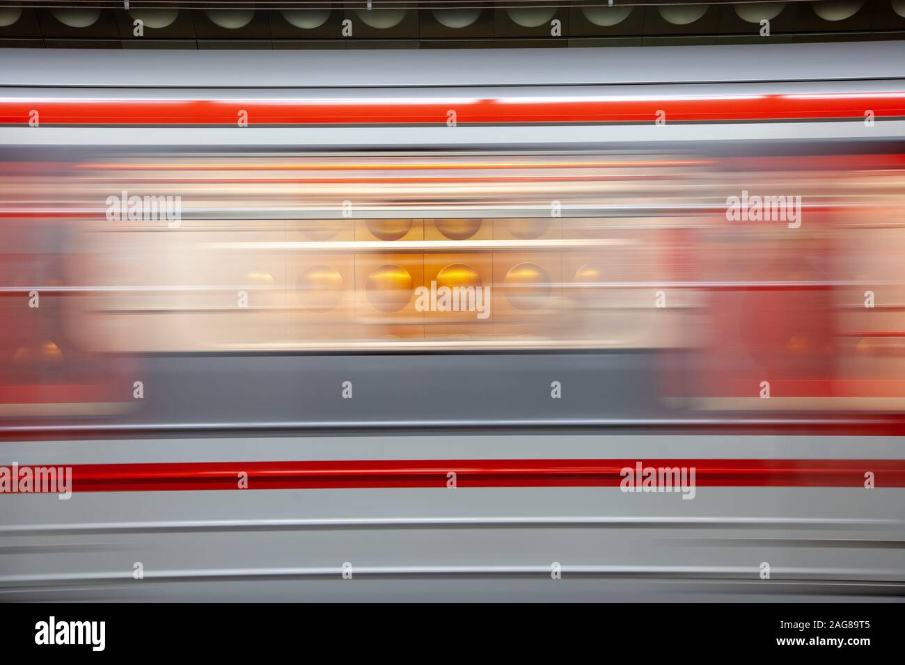 The Prague Metro, built in 1974, carries around 600 Million passengers ...