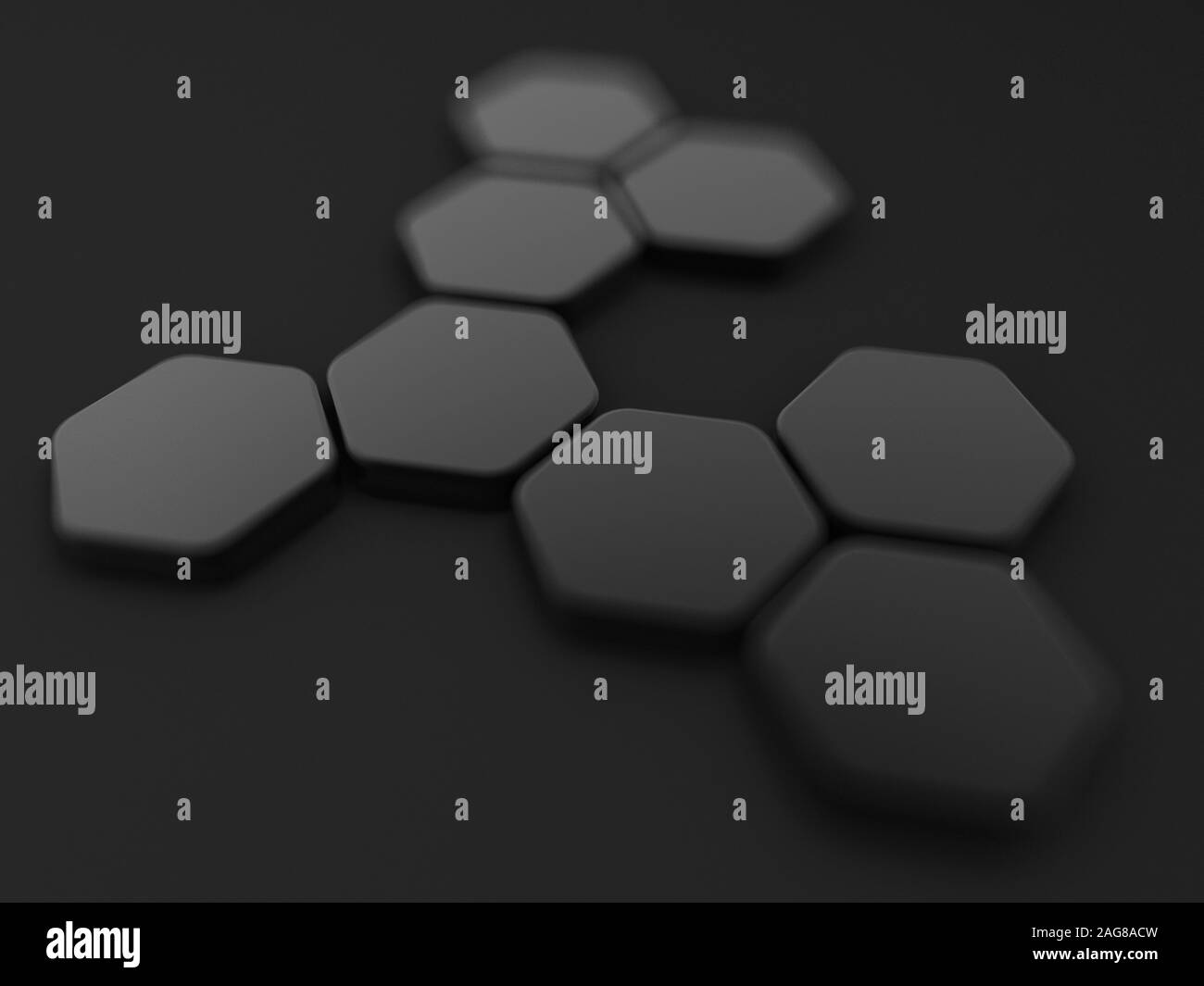 Black background. 3d rendering, 3d illustration Stock Photo - Alamy