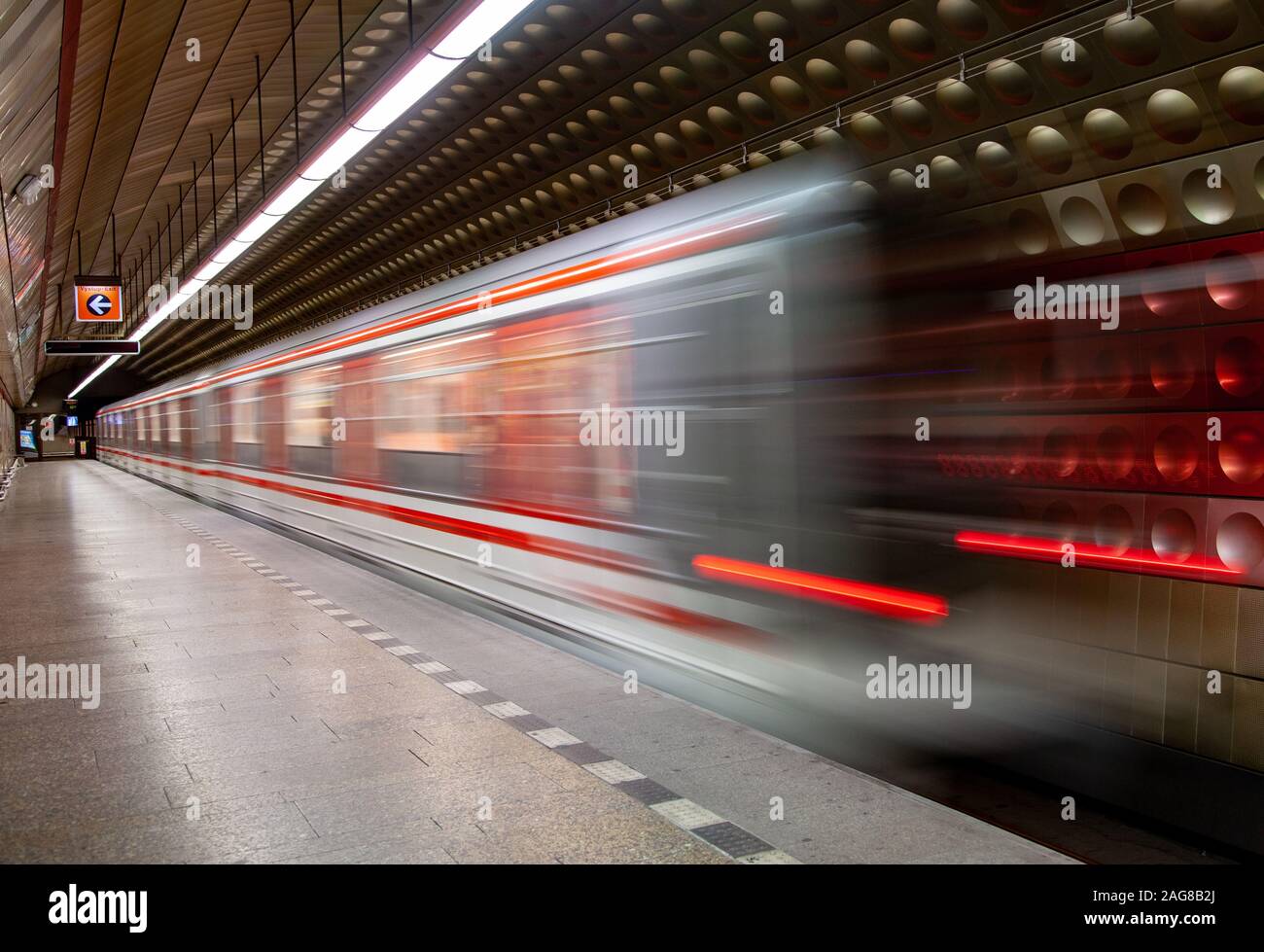 The Prague Metro, built in 1974, carries around 600 Million passengers ...