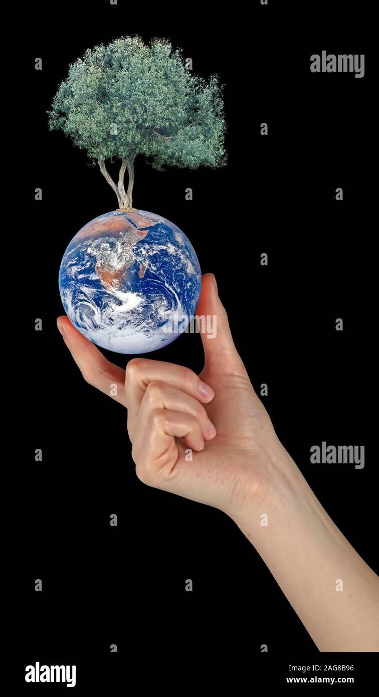 Gift of Earth.Elements of this image furnished by NASA Stock Photo - Alamy