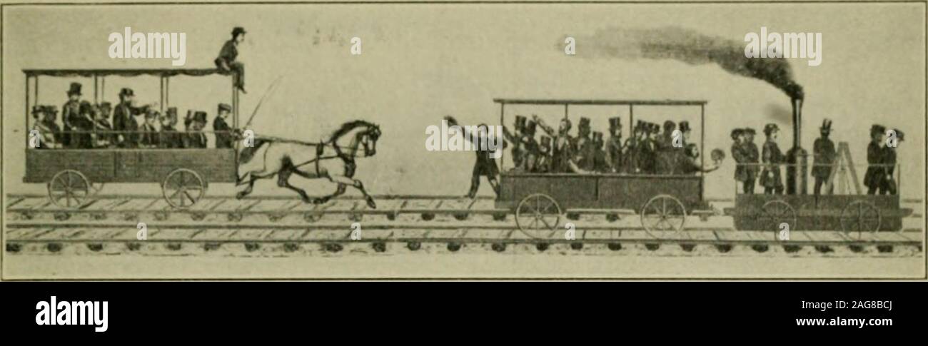 . The Locomotive. The Tom Thumb. i