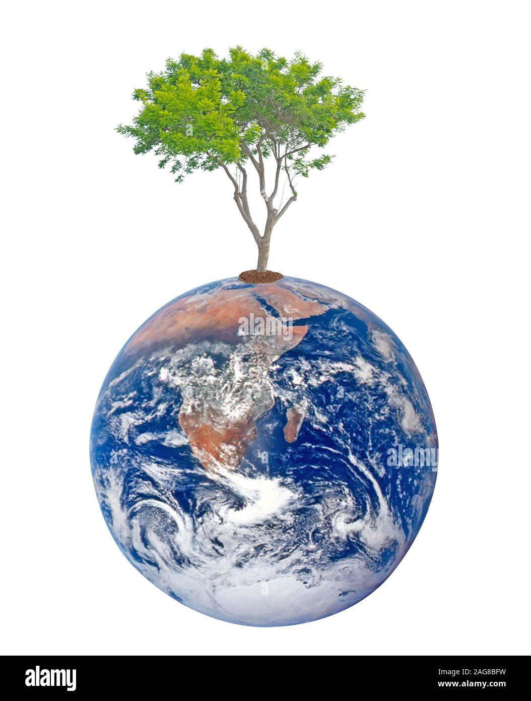 Planet earth as symbol of nature conservation.Elements of this image ...