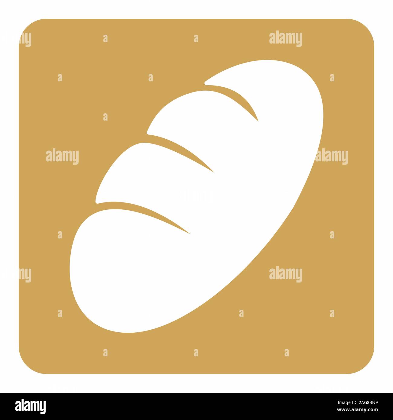 Bread icon illustration Stock Vector Image & Art - Alamy