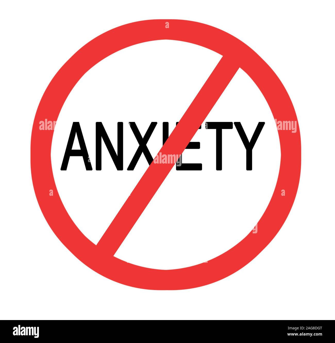 Stop stress sign Cut Out Stock Images & Pictures - Alamy