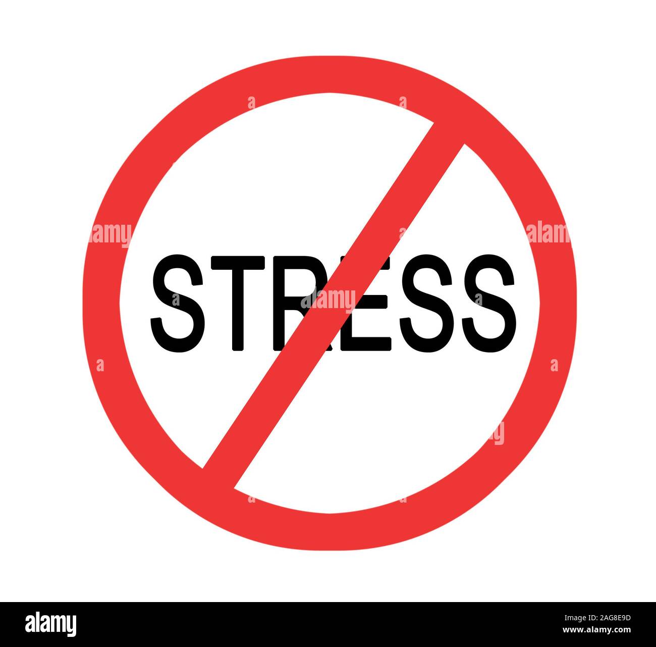 Stress free road sign hi-res stock photography and images - Alamy