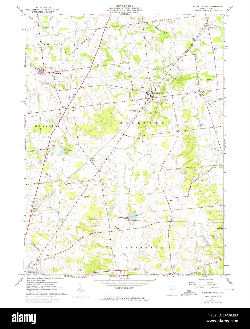 Rushsylvania hi-res stock photography and images - Alamy