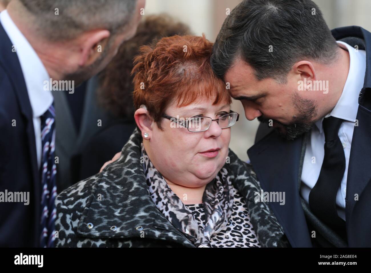 Mark Tipper (left, the brother of Trooper Simon Tipper), Sarah-Jane ...