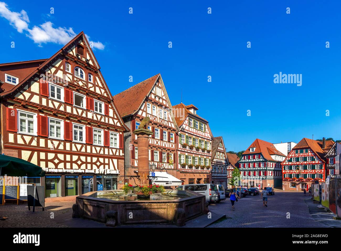 Historical city of Calw, Black Forest, Germany Stock Photo - Alamy