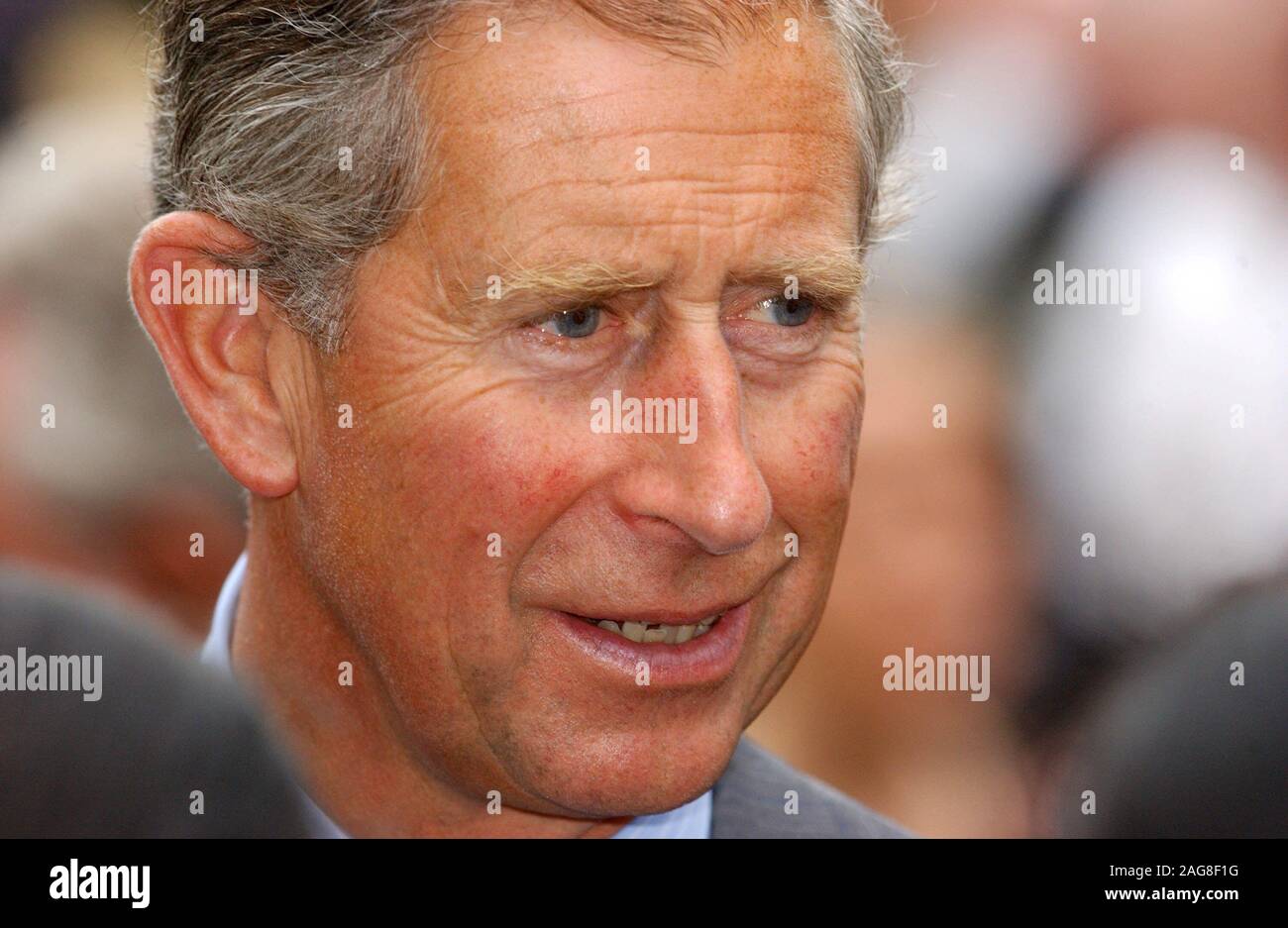 HRH Prince of Wales pictured during his visit to The Museum of Welsh ...
