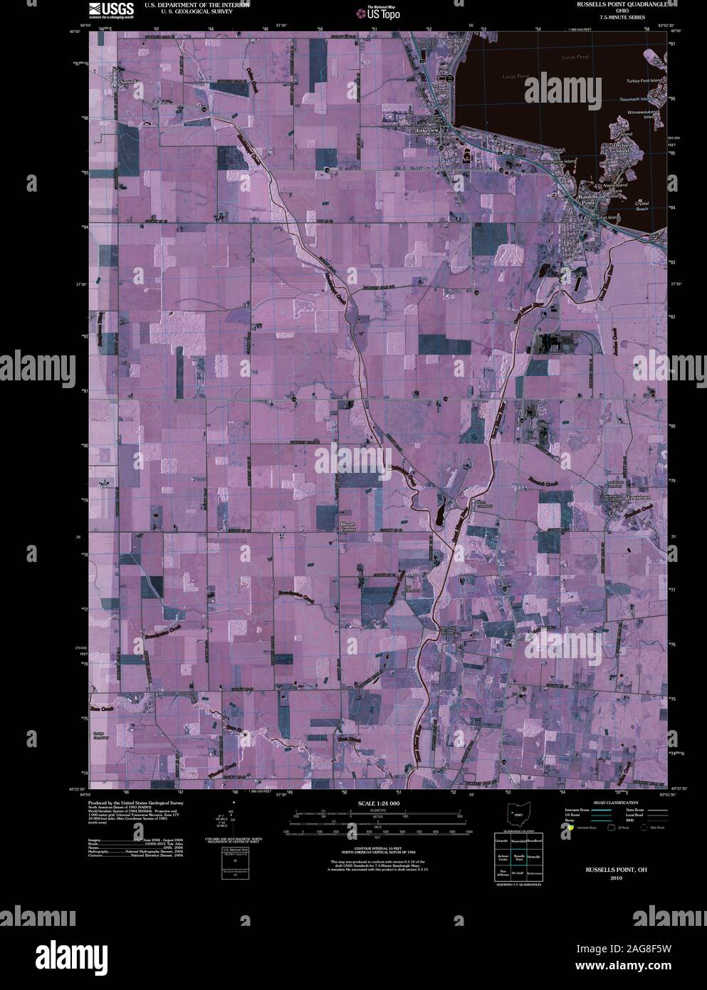 Russells map hi-res stock photography and images - Alamy
