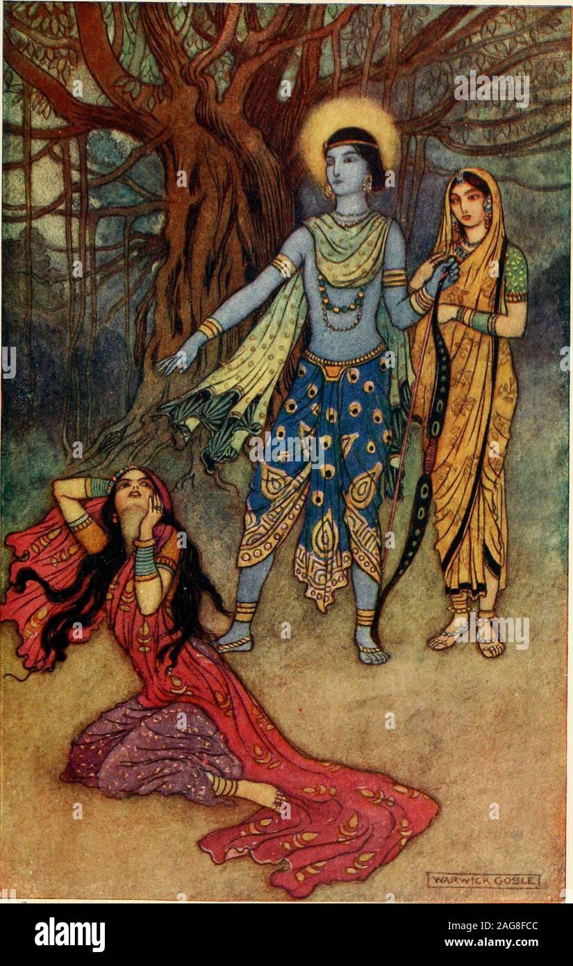 . Indian myth and legend. uthority. Meanwhile Rama with Sita and Lakshmana wentsouthward towards ...