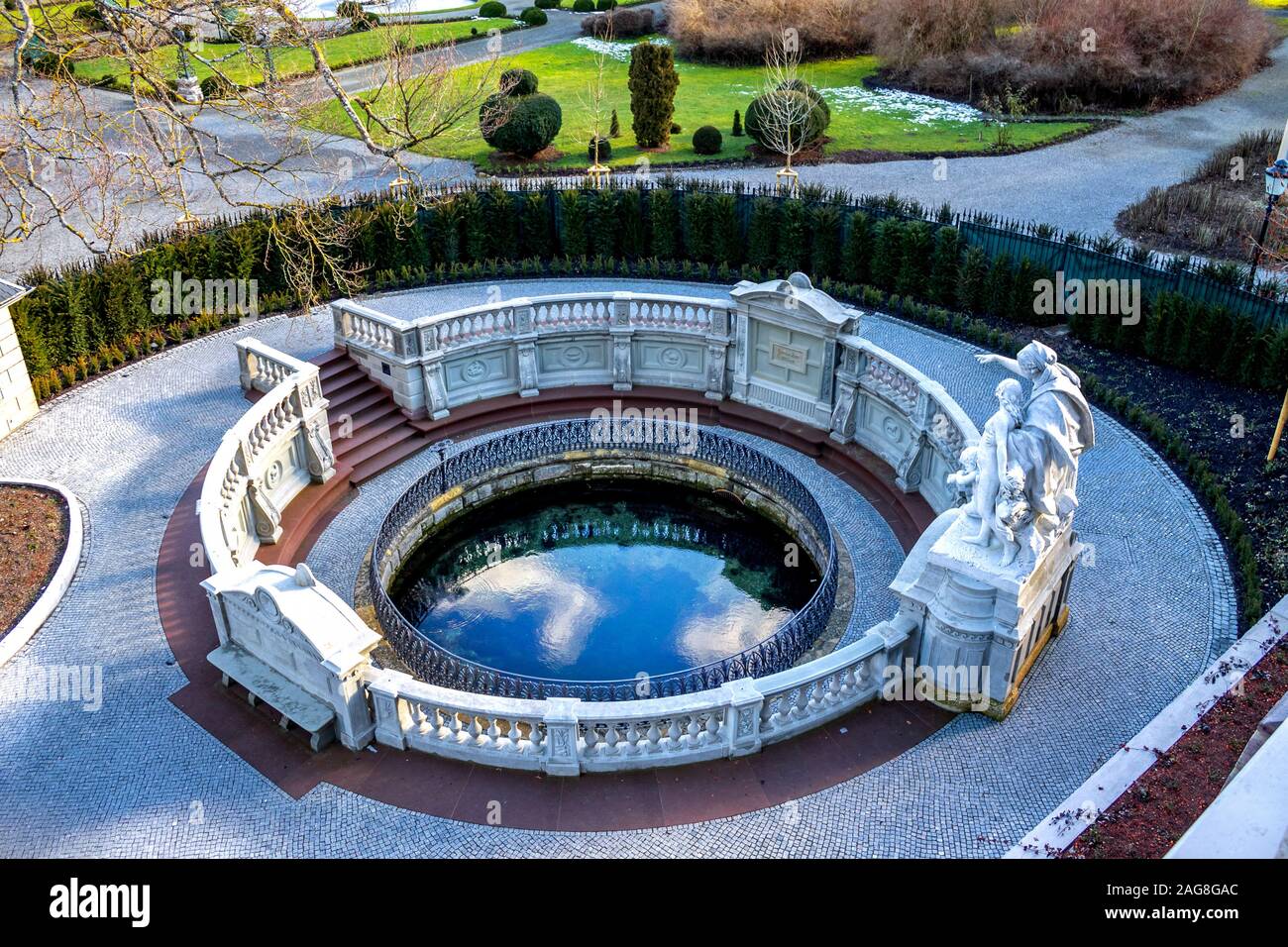 Source of the Danube River, Donaueschingen, Germany Stock Photo - Alamy