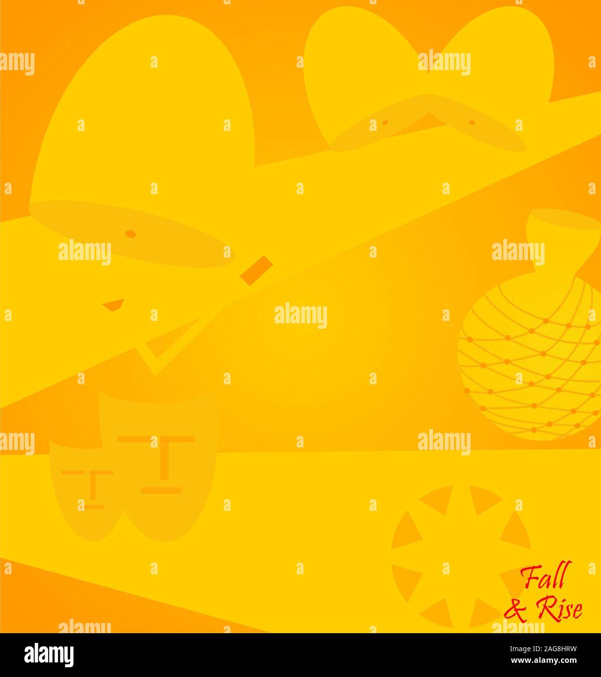 African Orange Background (Art Stock Photo - Alamy