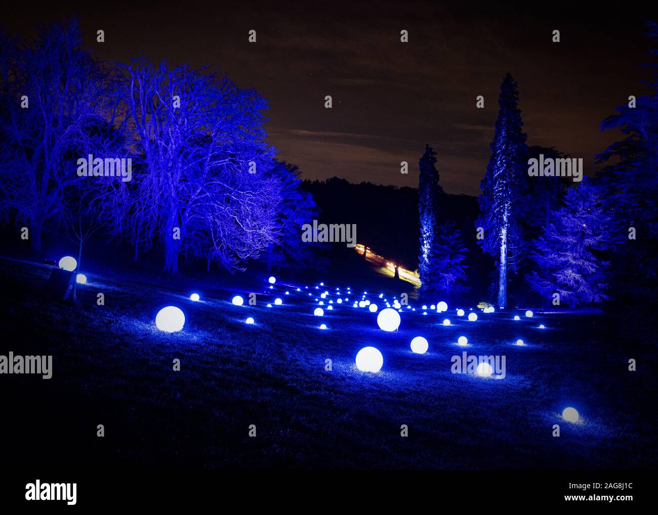 Illuminated orbs of hi-res stock photography and images - Alamy