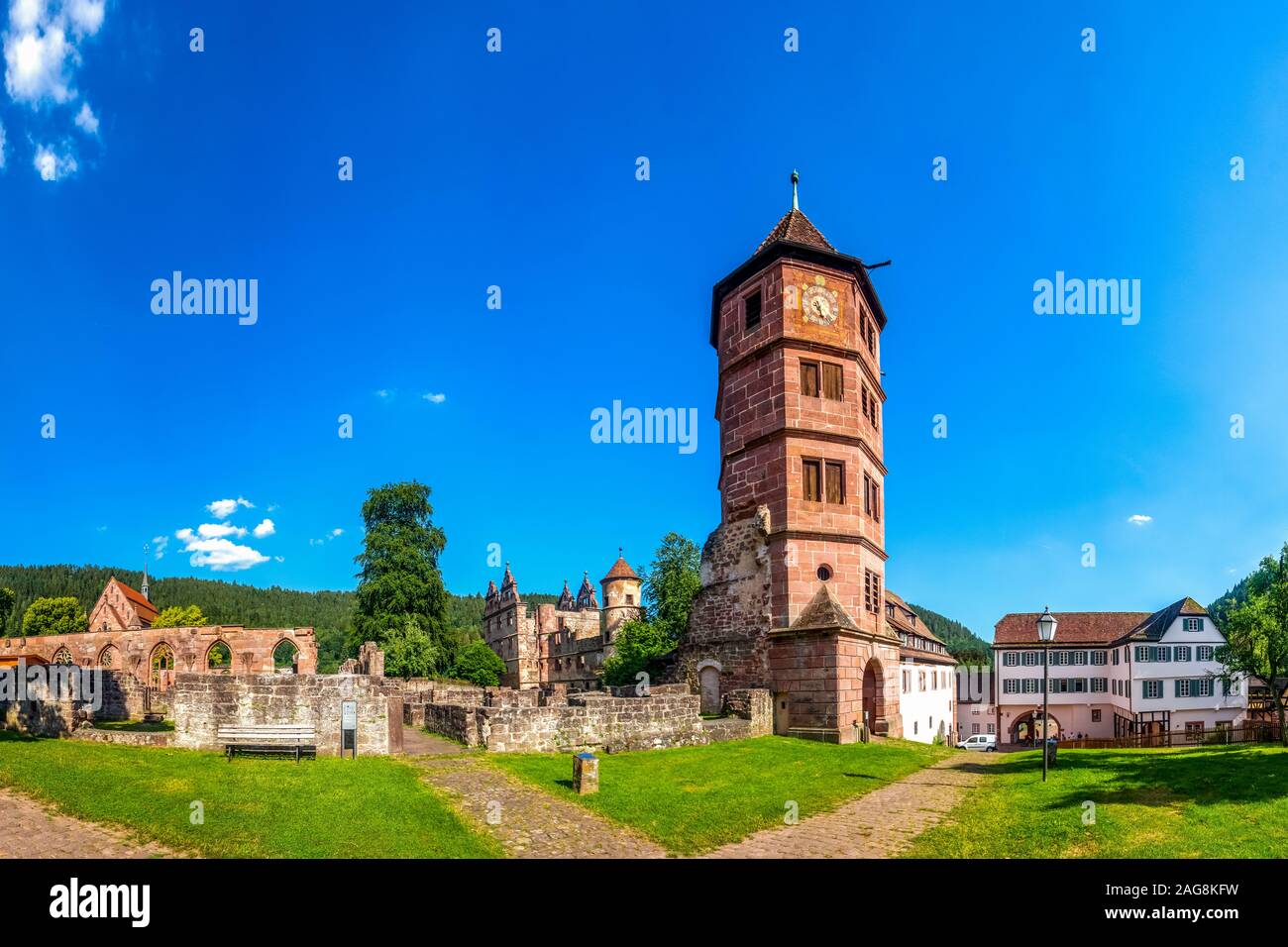 Cloister Hirsau in Calw, Germany Stock Photo - Alamy