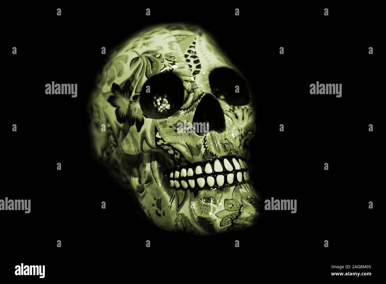 the skull of death Stock Photo - Alamy