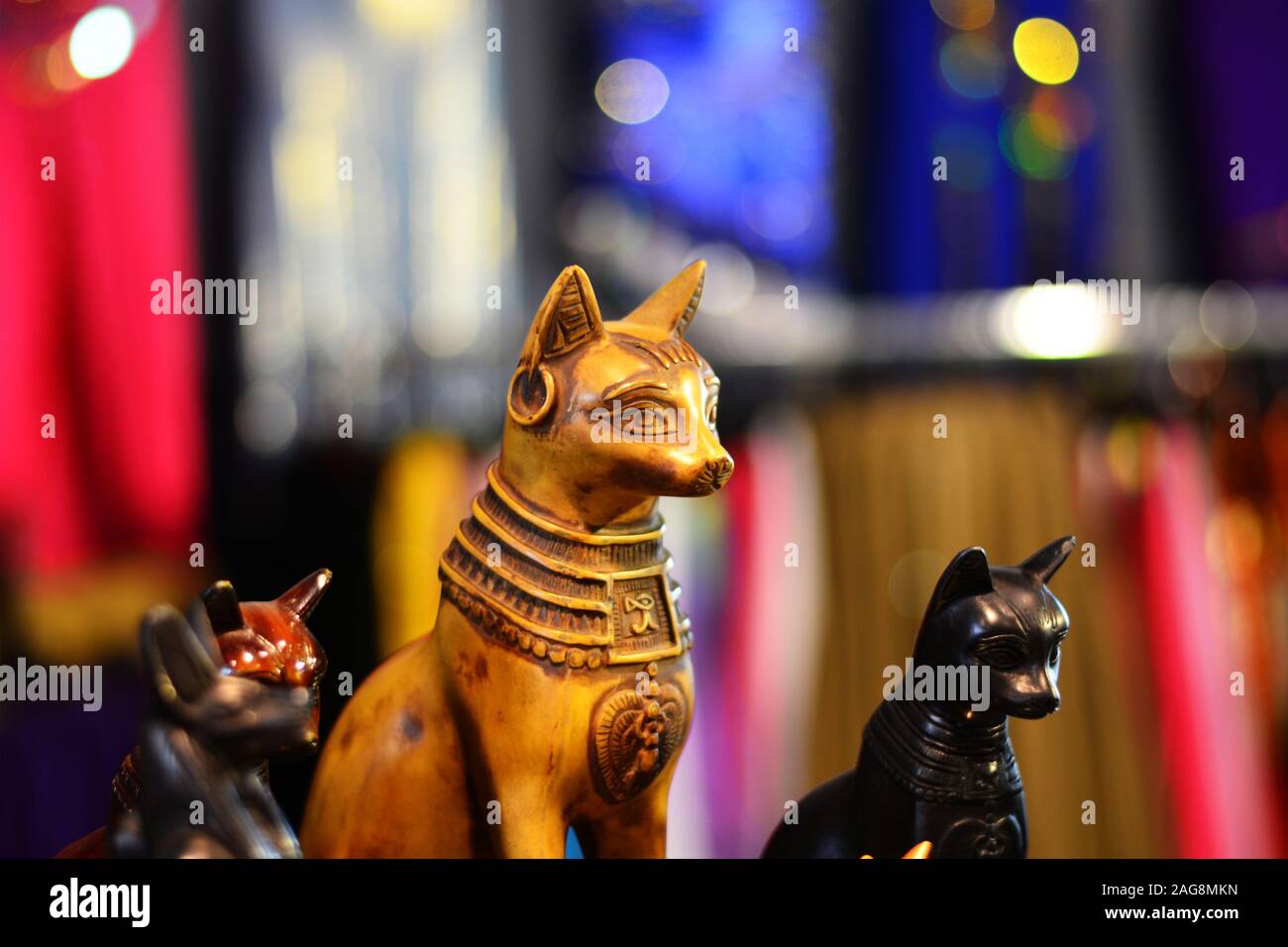 the cats of the Pharaohs Stock Photo - Alamy