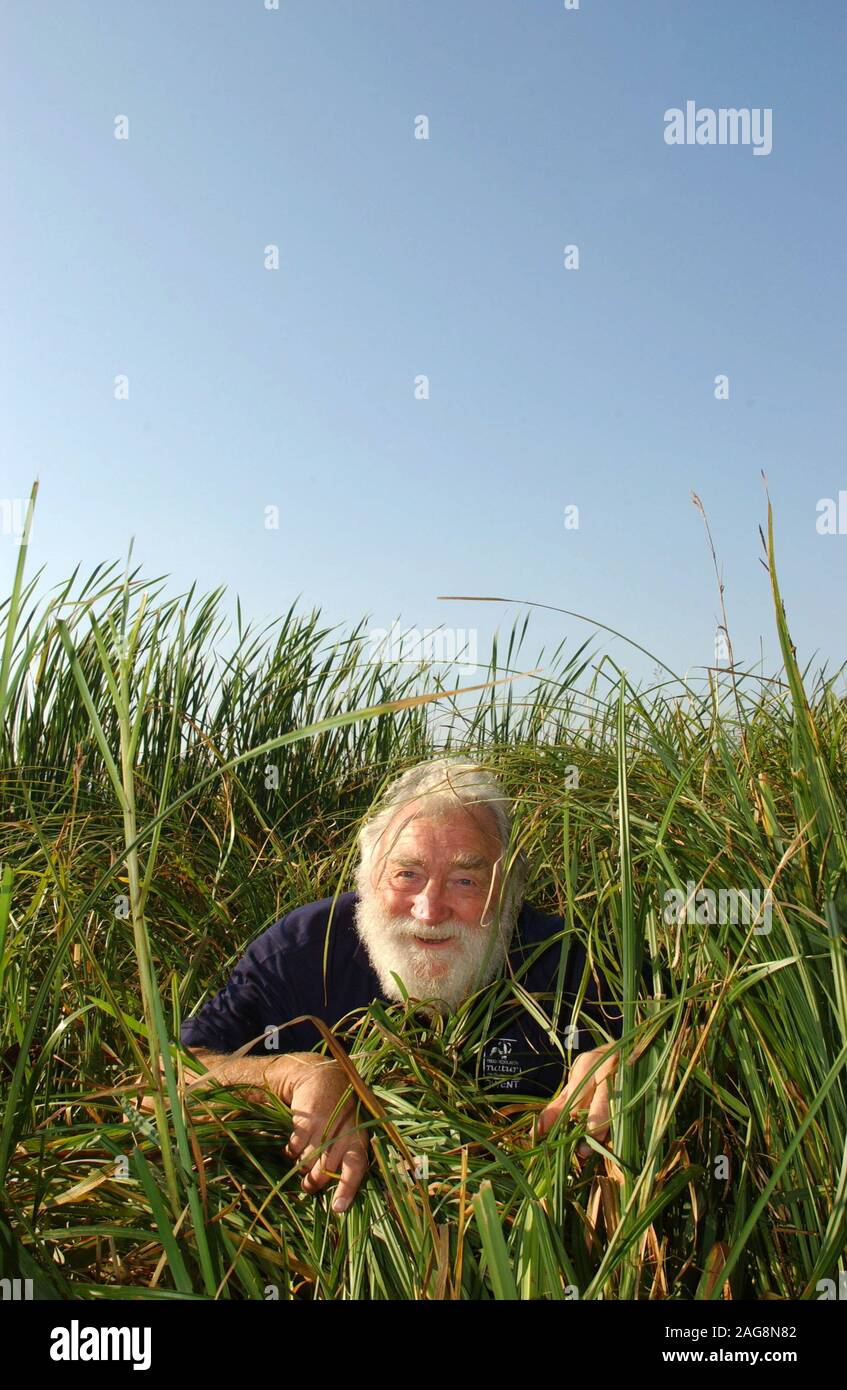 Environment campaigner Professor David Bellamy pictured at the Gwent ...