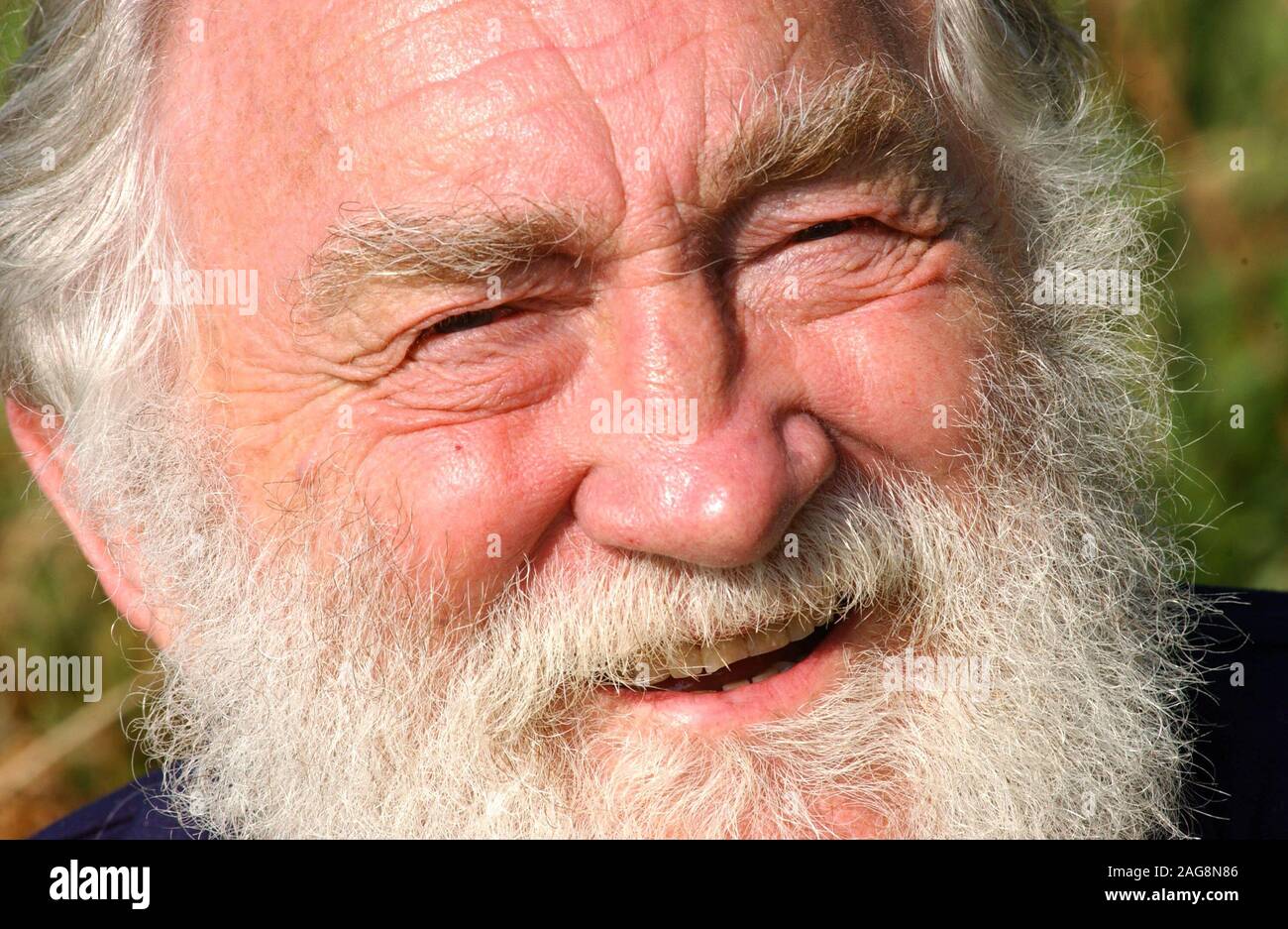 Environment campaigner Professor David Bellamy pictured at the Gwent ...