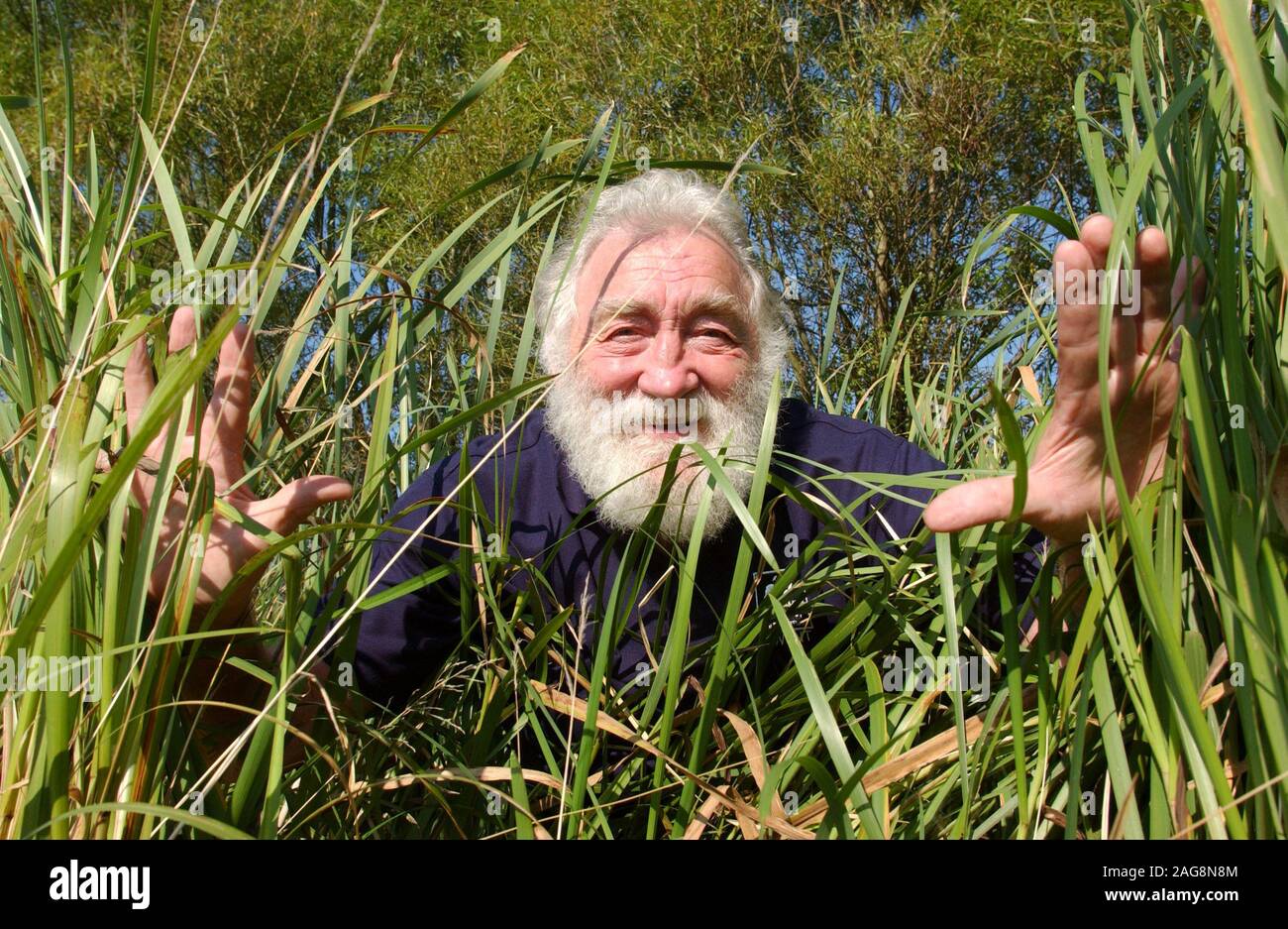 Environment campaigner Professor David Bellamy pictured at the Gwent ...