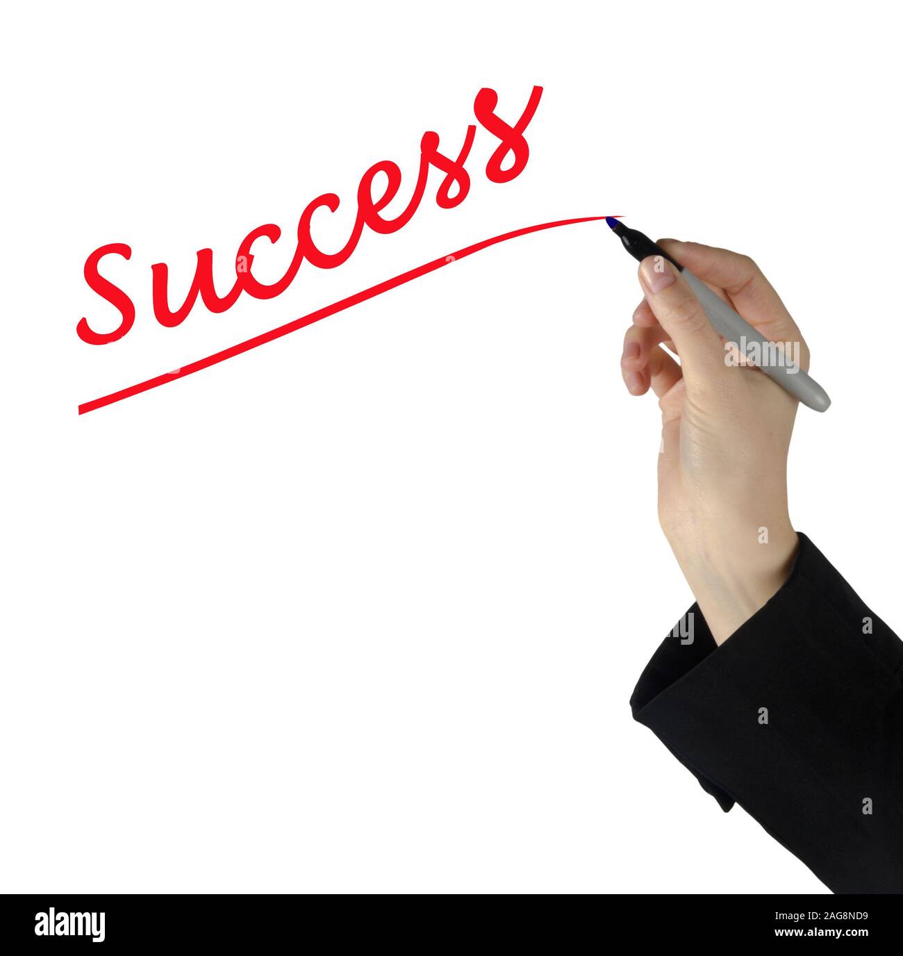 Man hand writing road hi-res stock photography and images - Alamy