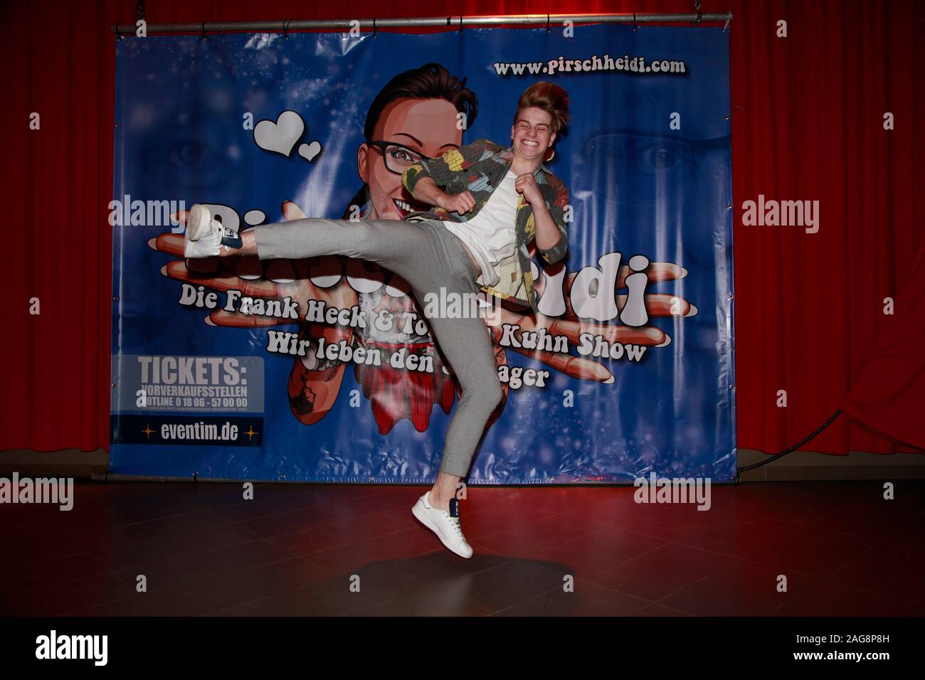 Vincent Gross bei der Pirschheidi- Gala Die Frank Heck & Torsten Kuhn ...