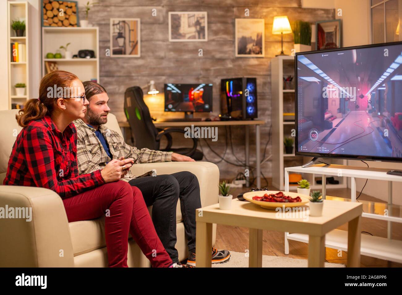 Gamer Couple Photography Ideas