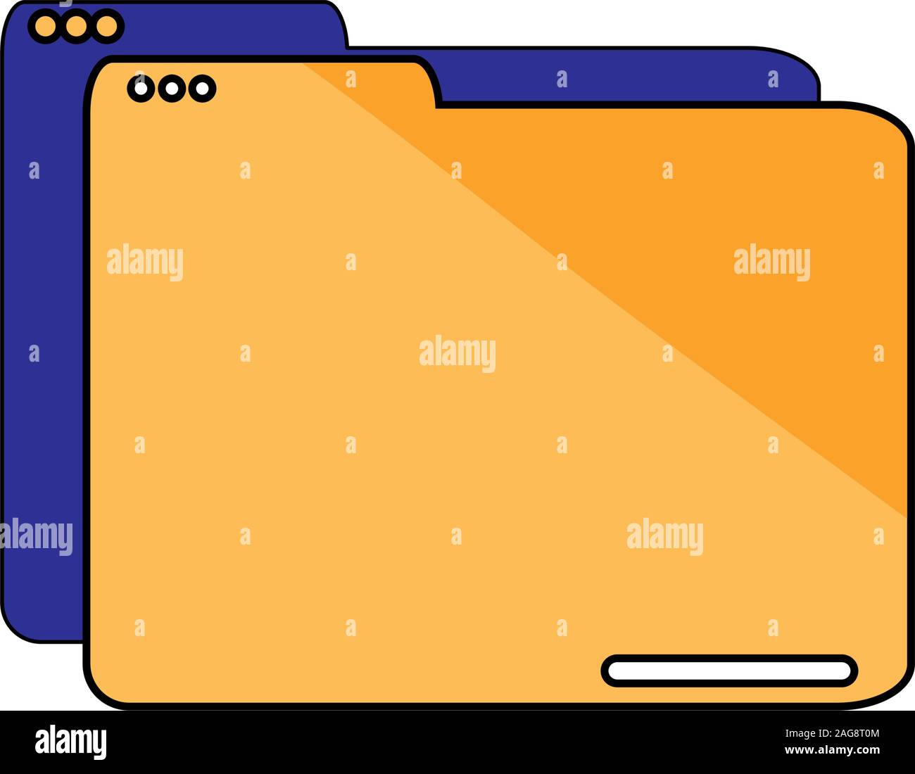 File icon design, Document data archive storage organize business office and information theme ...