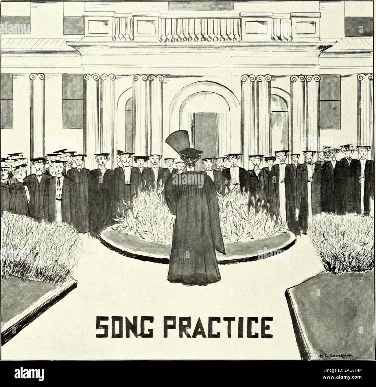. Mortarboard. College Song Leader JULIA GOLDBERG 1909 Song Leader ...