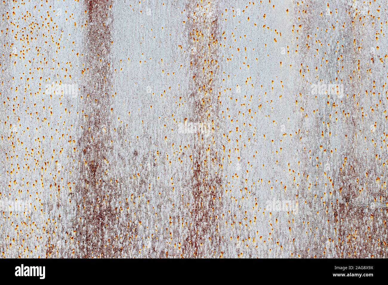 Texture of peeling paint from rusty metal. Abstract background for ...
