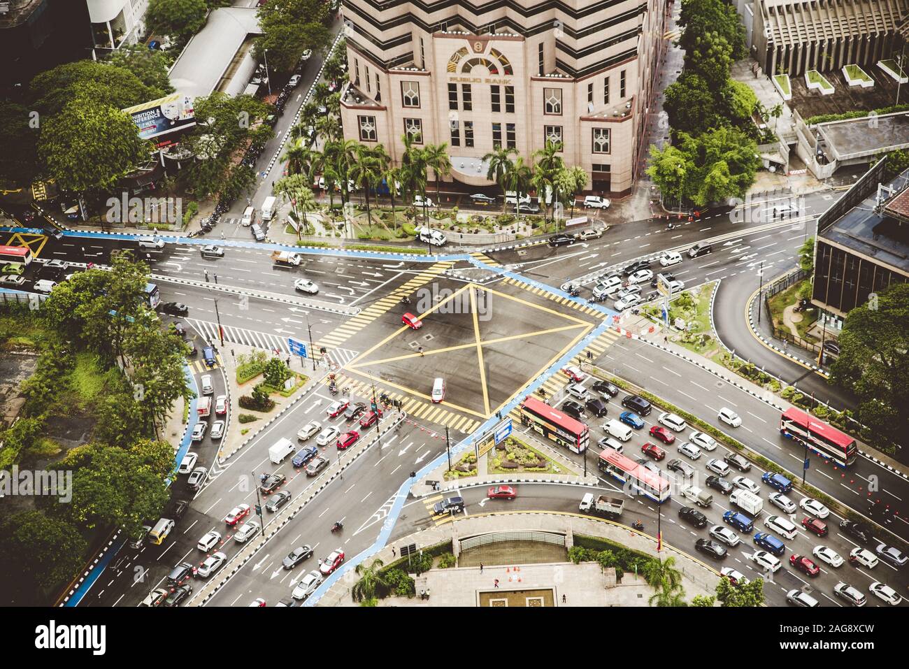 High Angle Photography City