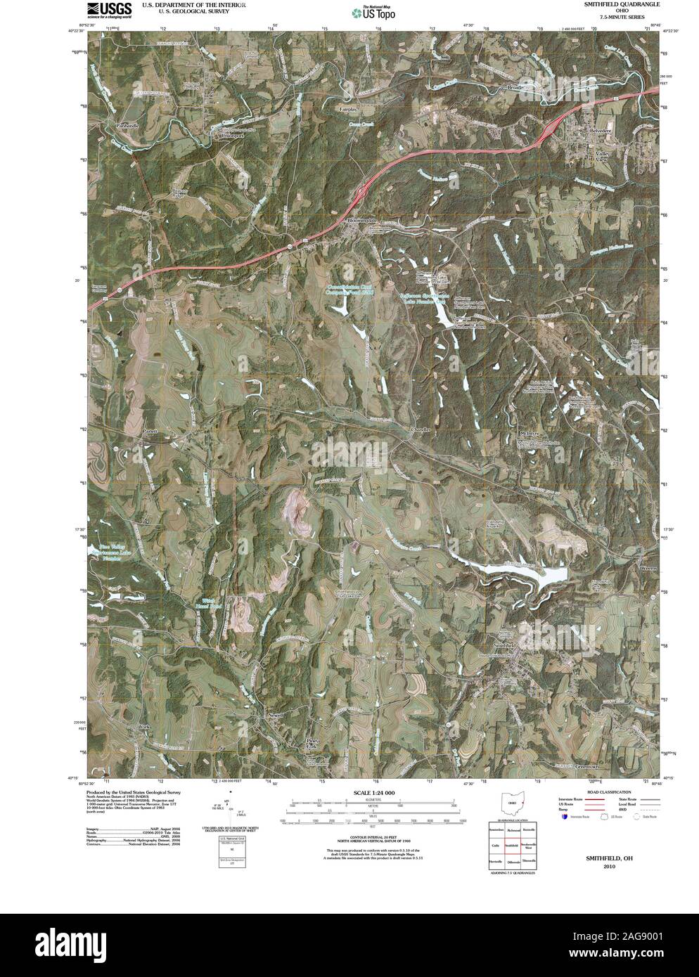 Map of smithfield hi-res stock photography and images - Alamy