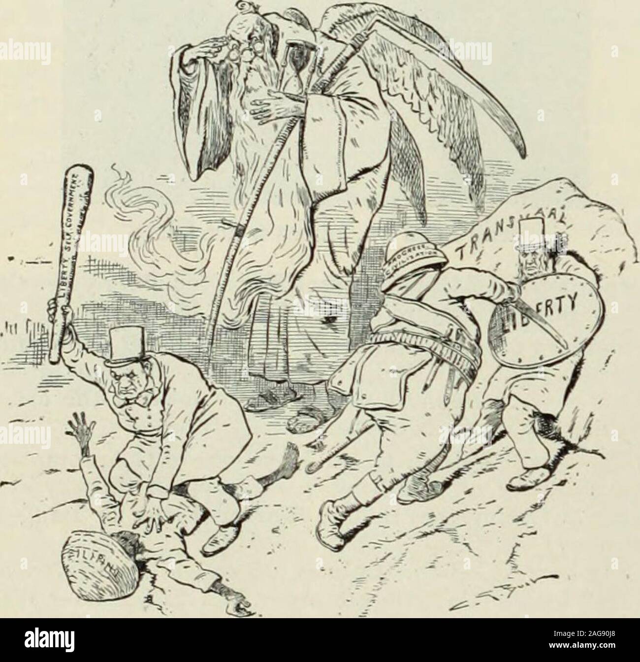 Anglo boer war cartoons hi-res stock photography and images - Alamy
