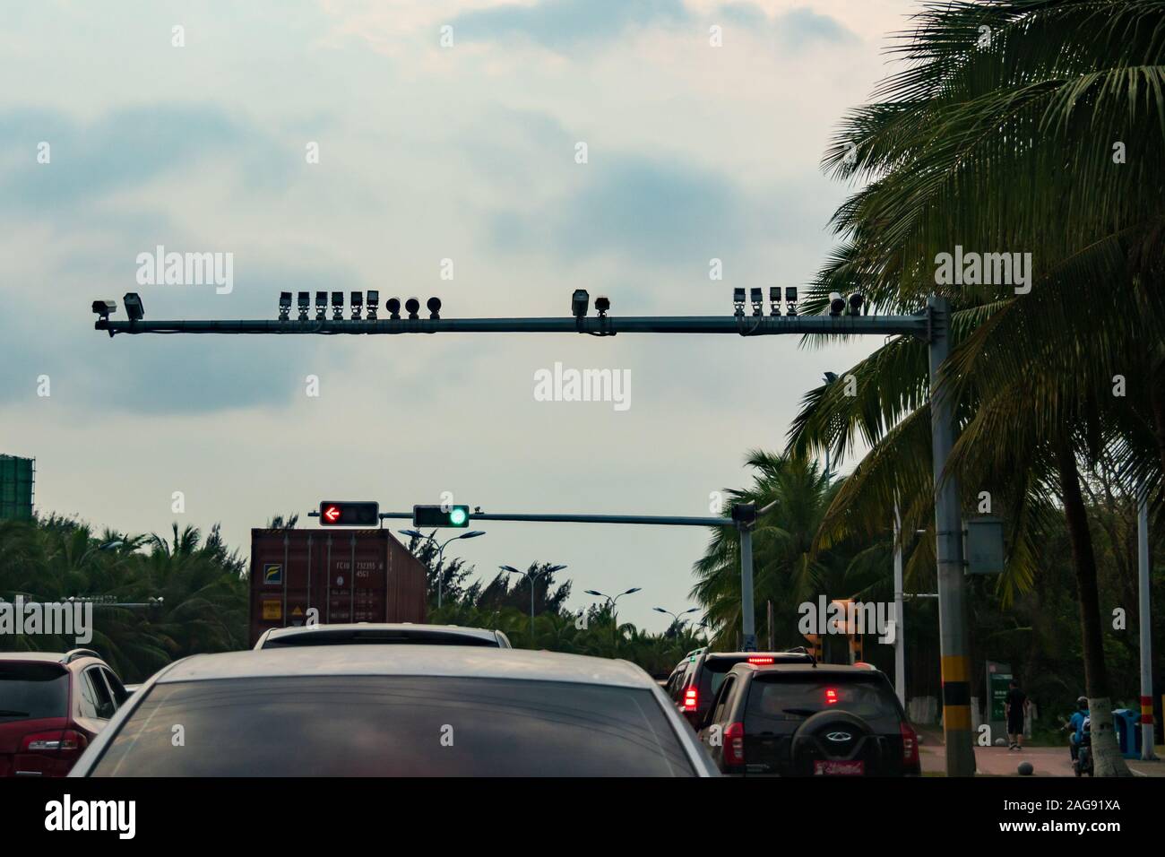 Surveillance cameras road hi-res stock photography and images - Alamy