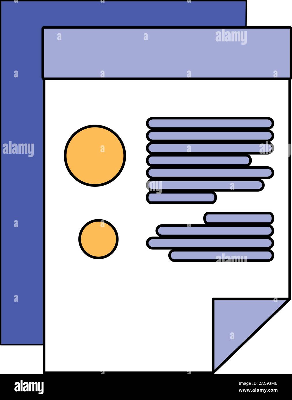 Document design, Data archive storage organize business office and ...