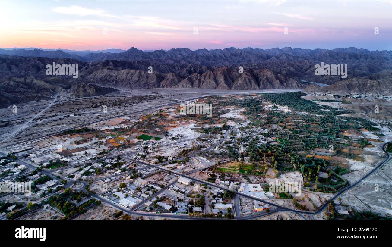 arial shot from the city Ghasre Ghand in iran Stock Photo - Alamy