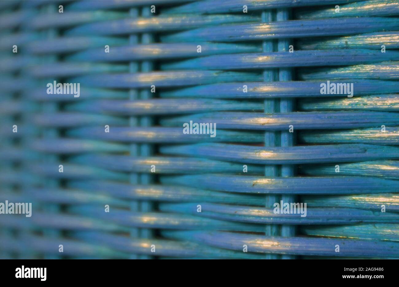 Closeup the texture of turquoise blue rattan surface Stock Photo - Alamy