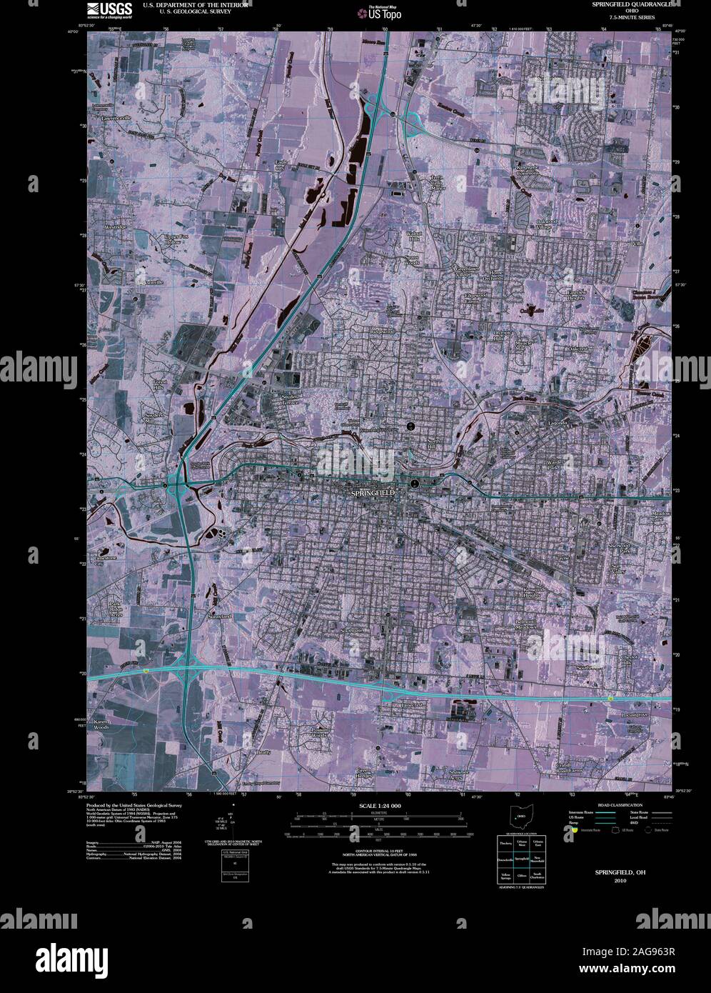 Historical springfield ohio hi-res stock photography and images - Alamy