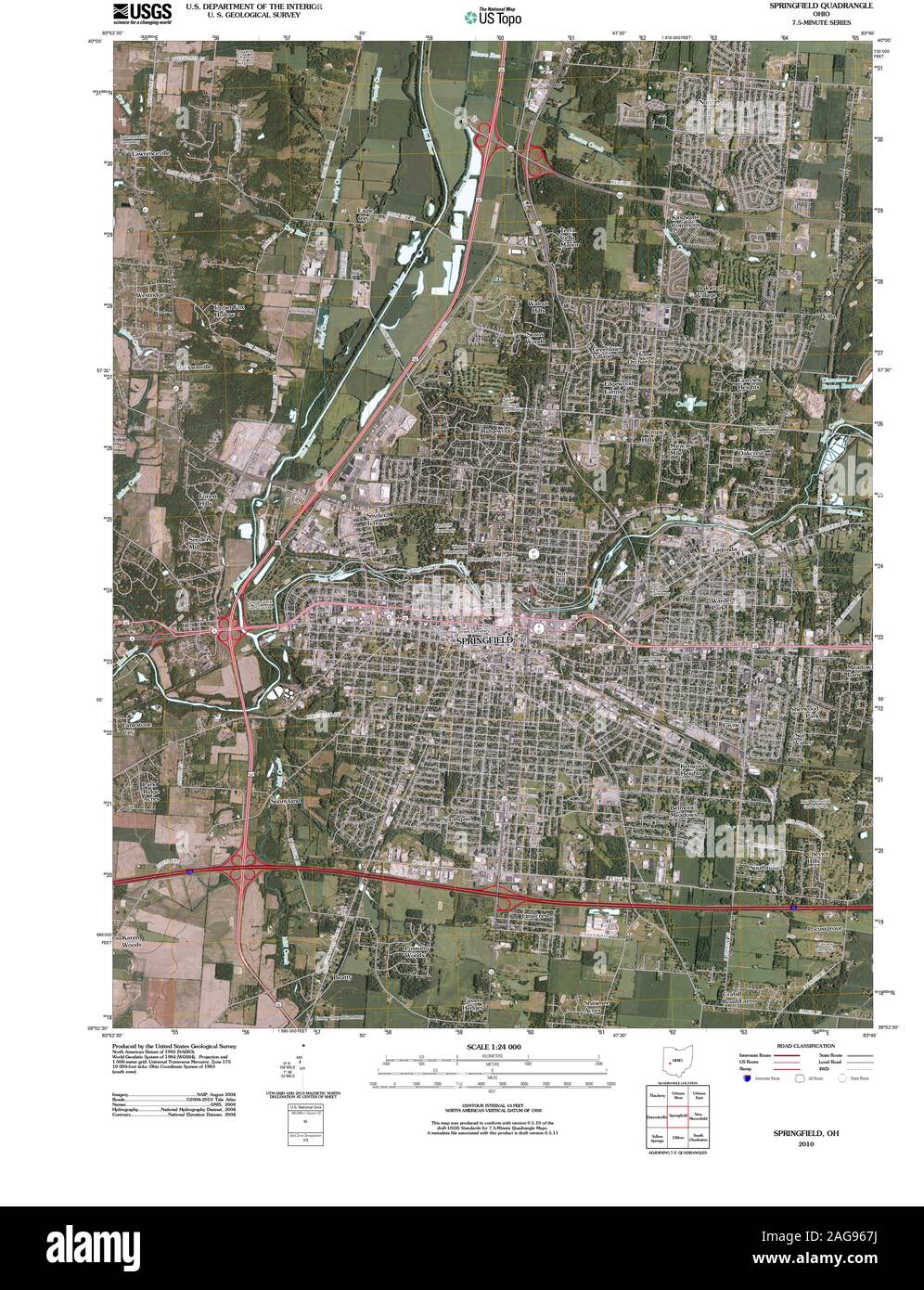 Historical springfield ohio hi-res stock photography and images - Alamy