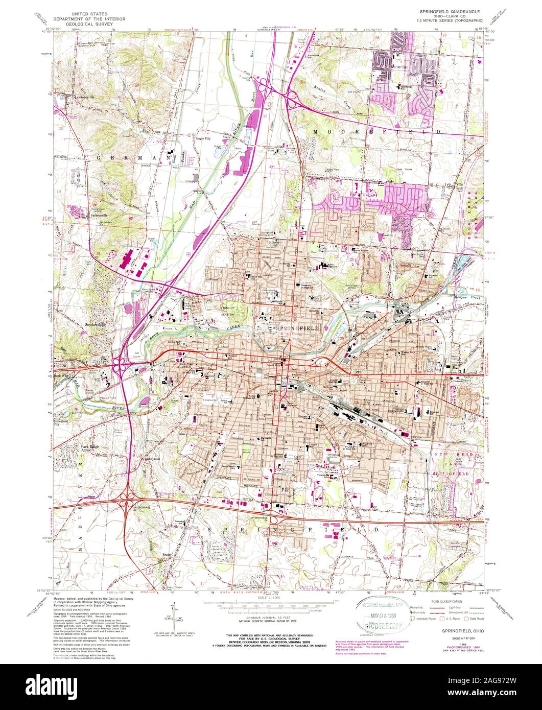 Historical springfield ohio Cut Out Stock Images & Pictures - Alamy